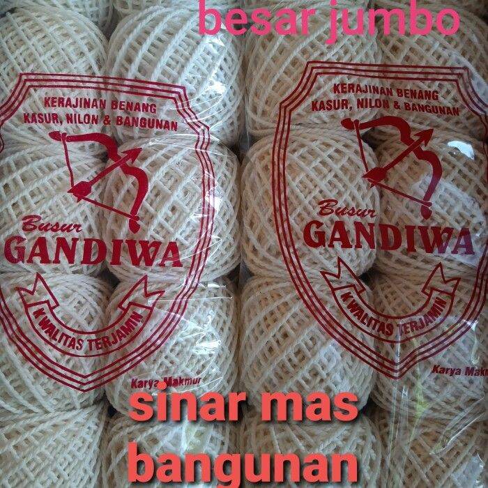 Benang bol besar jumbo,tali uang,benang jahit kasur besar jumbo ...
