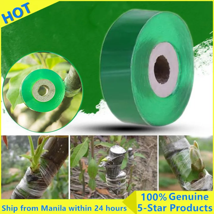 100M/Roll Grafting Tape PVC Tie Tape Grafting Film Fruit Tree Secateurs ...