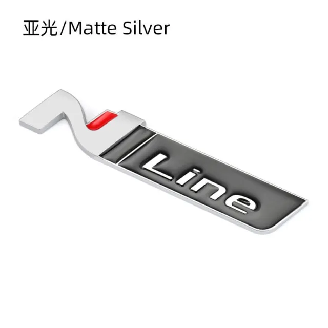 Metal Car Sticker N Line Badge Emblem Decal Front Grille for Hyundai ...