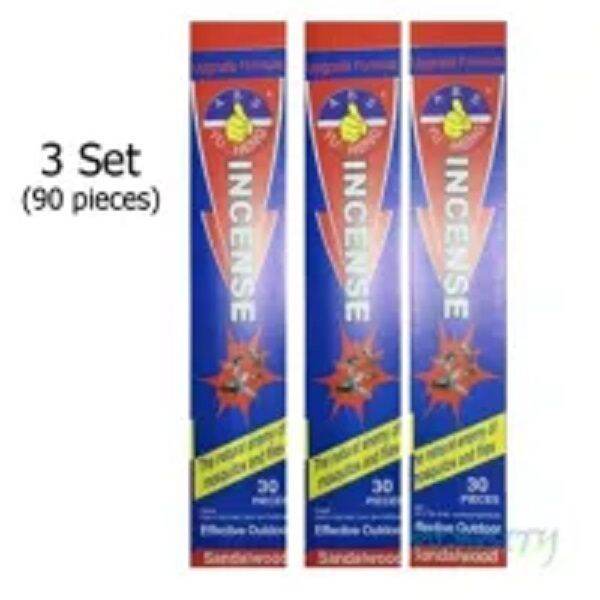 DS38 YAH Sandalwood Incense for Flies and Mosquitoes Set of 3 | Lazada PH