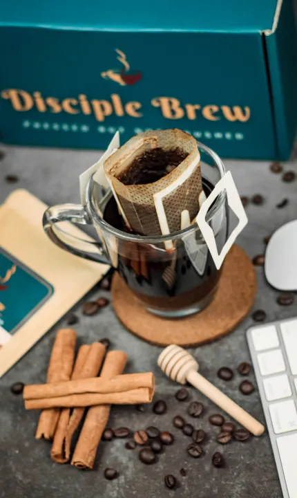 Disciple Brew Instant Coffee Drip Butterscotch Flavored Coffee 13g ...