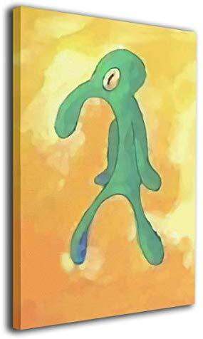 Painting Wall Art Canvas Bold and Brash Squidward Paintings Abstract ...
