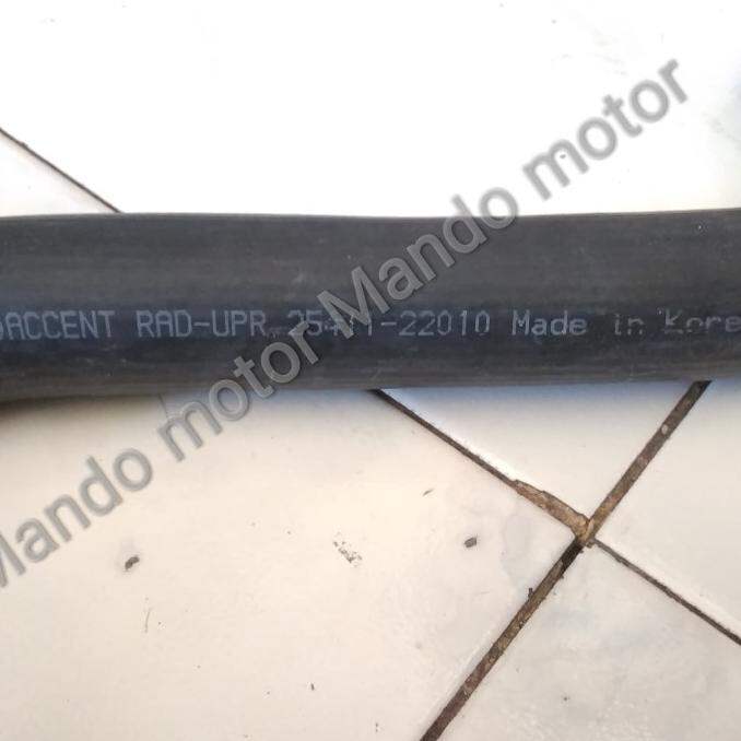 Selang Radiator Atas Hose Upper Radiator Hyundai Accent Cakra Murah ...