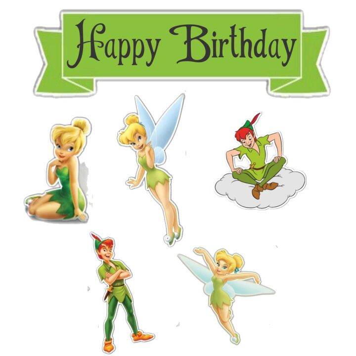 JUMBO TOPPER CAKE ULANG TAHUN / HIASAN KUE TINKERBELL | Lazada Indonesia