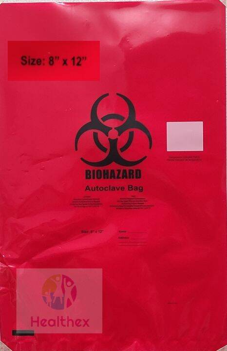 Biohazard Autoclave Bag Small 100's | Lazada PH