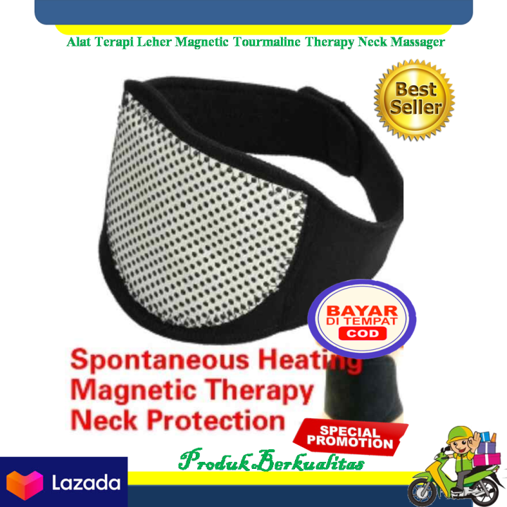 Aksesoris Kesehatan Alat Therapi Pemijat Leher Sabuk Terapi Pemanas ...