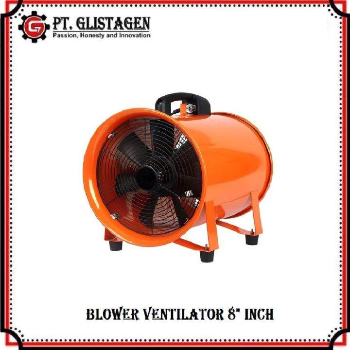 Portable Ventilator / Blower / Exhaust 8" Inch Kipas Blower Exhaust ...