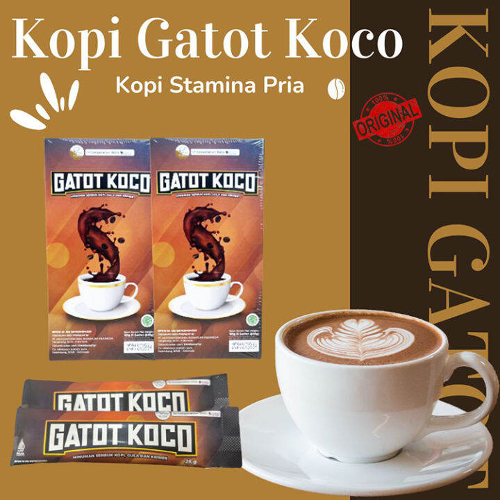 Promo 11.11 Kopi Gatot Koco Asli Original by dr Richard Lee | Lazada ...