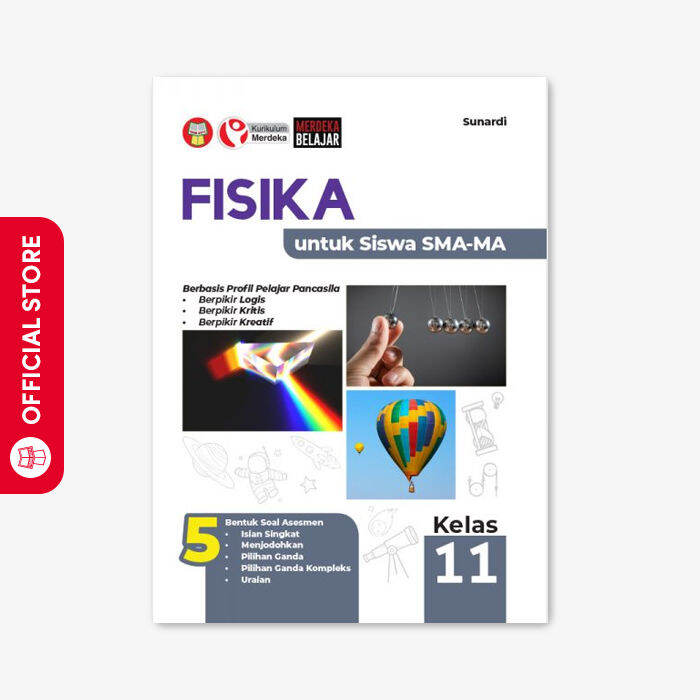 Yrama Widya - Buku Fisika Untuk Siswa SMA/MA Kelas 11 (Kur. Merdeka) | Lazada Indonesia