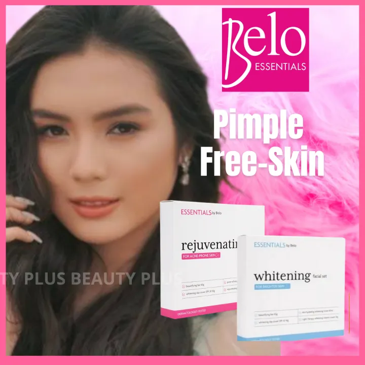 [BEAUTY PLUS] Belo Essentials Rejuvenating & Whtening Set For Day And ...