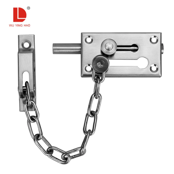HEAVY DUTY Anti Theft Chain Lock Safety Guard Security Lock, Guard Bolt ...