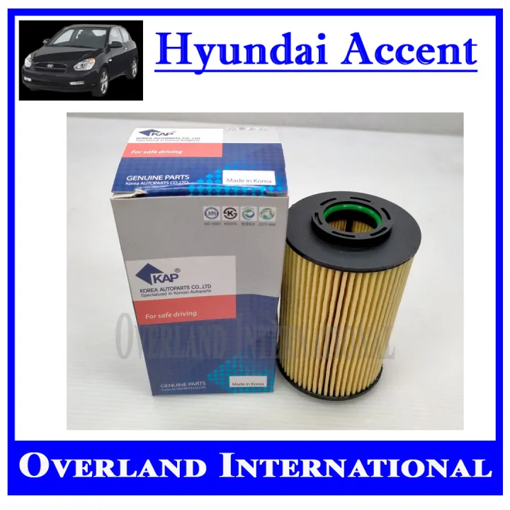OIL FILTER For Hyundai Accent and Kia Rio Y2010, 26320-3C30A | Lazada PH