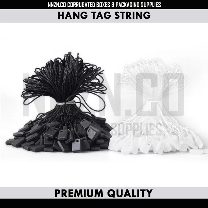 NNZN Hang Tag String Plastic Water Proof Quality Tags String Packaging ...