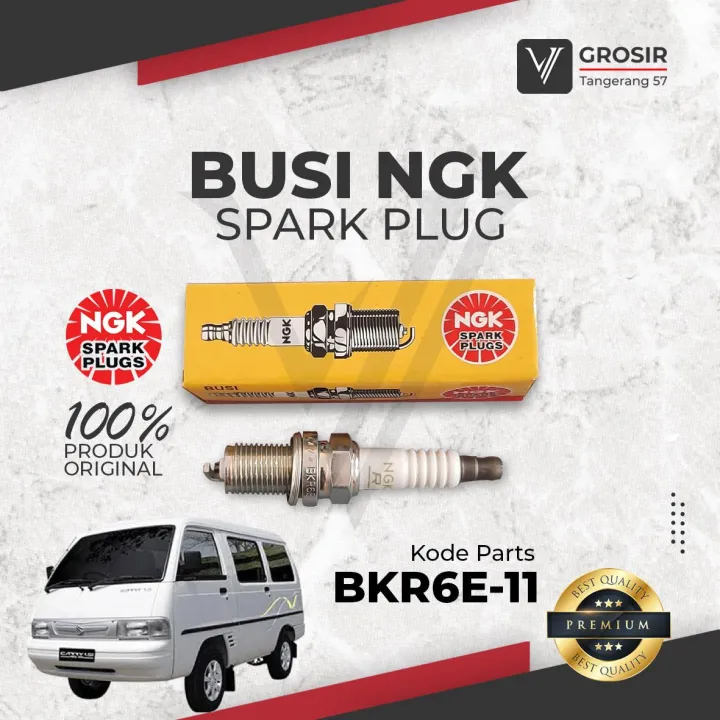 NGK BKR6E-11 BUSI CARRY FUTURA 1.5 INJEKSI SPARK PLUG CARRY FUTURA | Lazada Indonesia