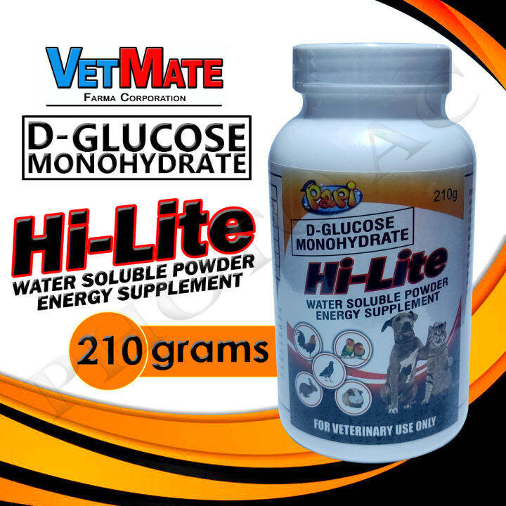 Papi Hi-Lite Water Soluble Powder Energy Supplement-210g | Lazada PH