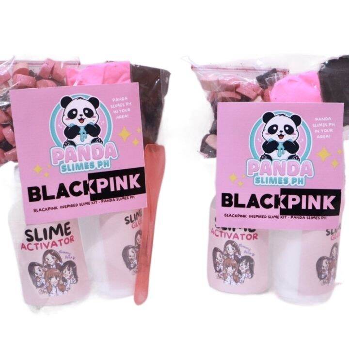 BlackPink Slime Kit SLIME KIT MINI by Panda Slimes PH | Lazada PH