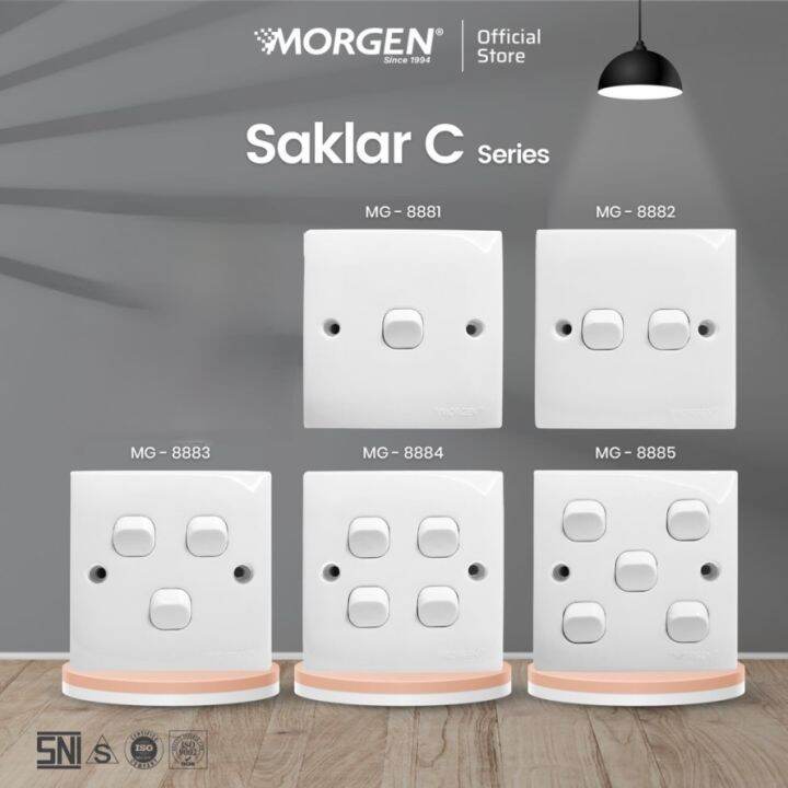 MORGEN SAKLAR MODEL CLIPSAL SNI | Lazada Indonesia