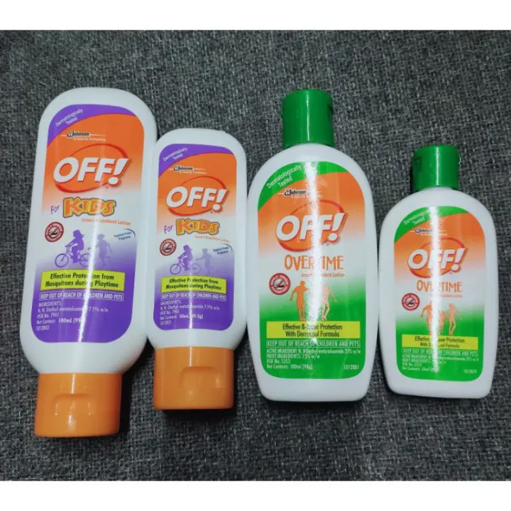 OFF ® Overtime Insect Repellent Lotion | Lazada PH