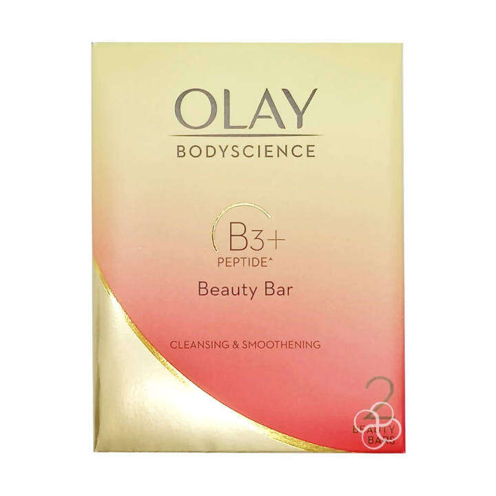 Olay BodyScience B3+ Cleansing & Smoothening Beauty Bar Soap 85g 2s LS ...