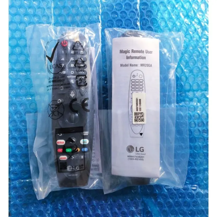 รีโมตคอนโทรล ของแท้ สําหรับสมาร์ททีวี LG UHD 4K AN-MR20GA MR20GA MR20GA ...