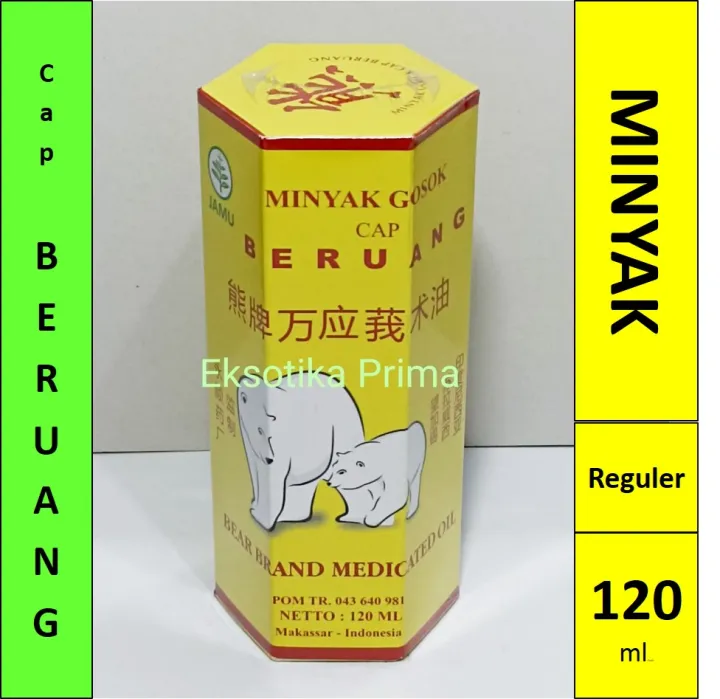 Minyak Gosok cap Beruang 120ml | Lazada Indonesia