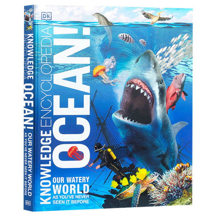 DK Knowledge Encyclopedia Ocean หนังสือต้นฉบับภาษาอังกฤษ Underground | Lazada.co.th