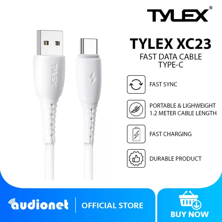 TYLEX XC23 1.2M 5A Fast Charging & Data Cable For Type-C | Lazada PH