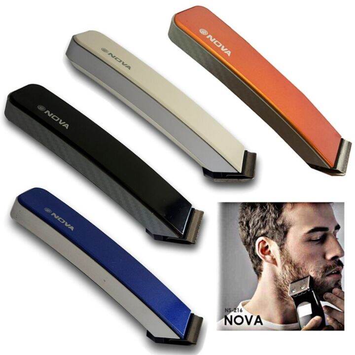 Nova NS216 Wireless Rechargeable Hair Trimmer/Clipper/Shaver (Black ...