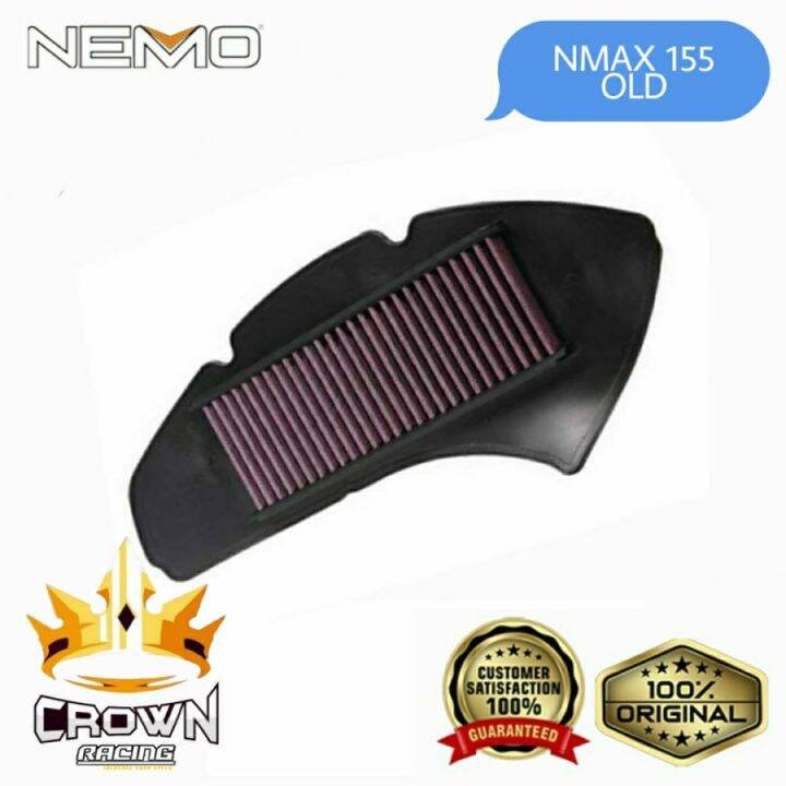 Filter Saringan Udara Hawa Nemo Stainless Yamaha Nmax 155 Old | Lazada ...