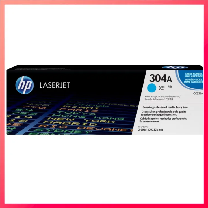 HP 304A Original LaserJet Toner Cartridge (Cyan) | Lazada PH