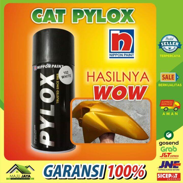 Cat Pylox Nippon Paint cat semprot pilok pilox kaleng 300 cc cat semprot besi plastik kayu ...