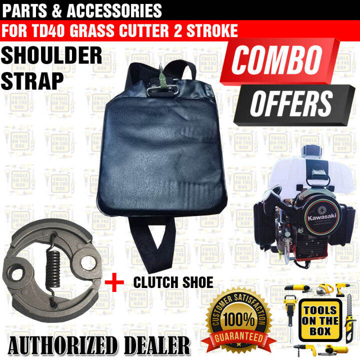 Shoulder Strap with Clutch Shoe for TD40 Kawasaki 2 stroke Grass Cutter ...