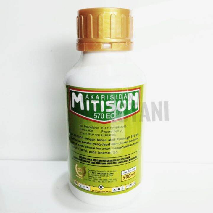 Insektisida Akarisida MITISUN 570EC 500ml Pembasmi Tungau | Lazada ...