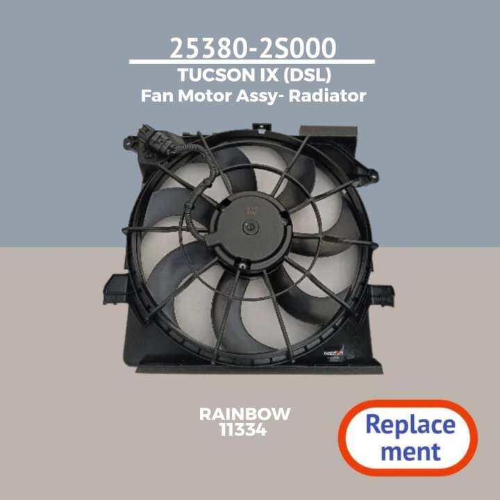 253802S000 Fan Motor-Radiator for HYUNDAI Tucson IX (DSL) [Replacement ...