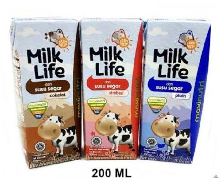 Susu Milk Life UHT 200ml susu enak dan murah (1 pcs) | Lazada Indonesia