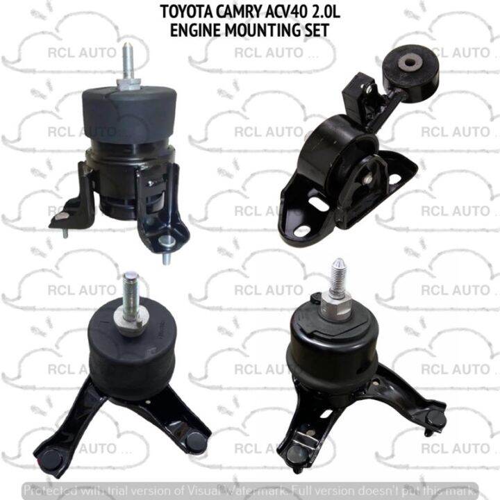 ENGINE MOUNITNG KIT SET TOYOTA CAMRY ACV40 2.0 | Lazada