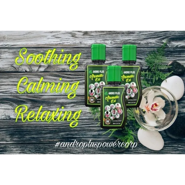 Andro Plus Aromatic Oil / All Natural SOOTHING, CALMING & RELAXING so good for a body massage ...
