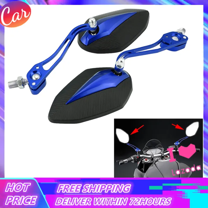 COD 1 Pair Side Mirror Small For Honda Click Motorcycle Unviersal Click ...