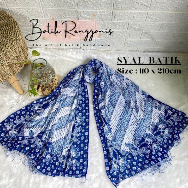 Syal Batik Scraft Batik Selendang dan Pasmina Batik | Lazada Indonesia