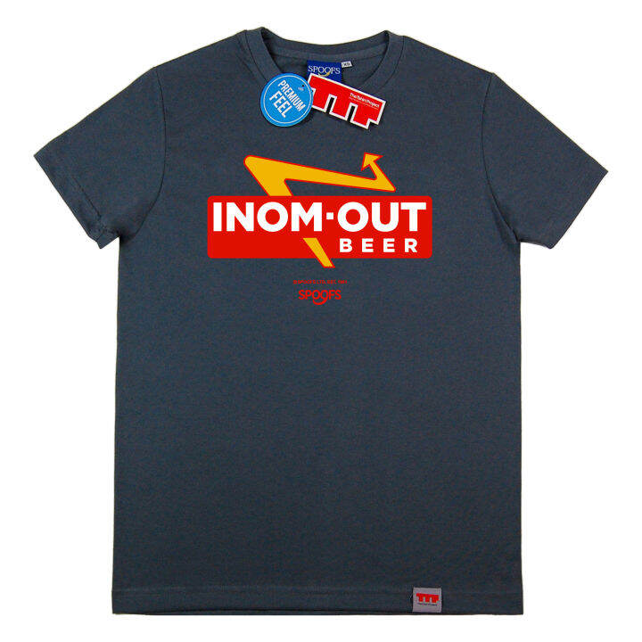 Spoofs Inom-Out Beer Dark Grey For Men | Lazada PH