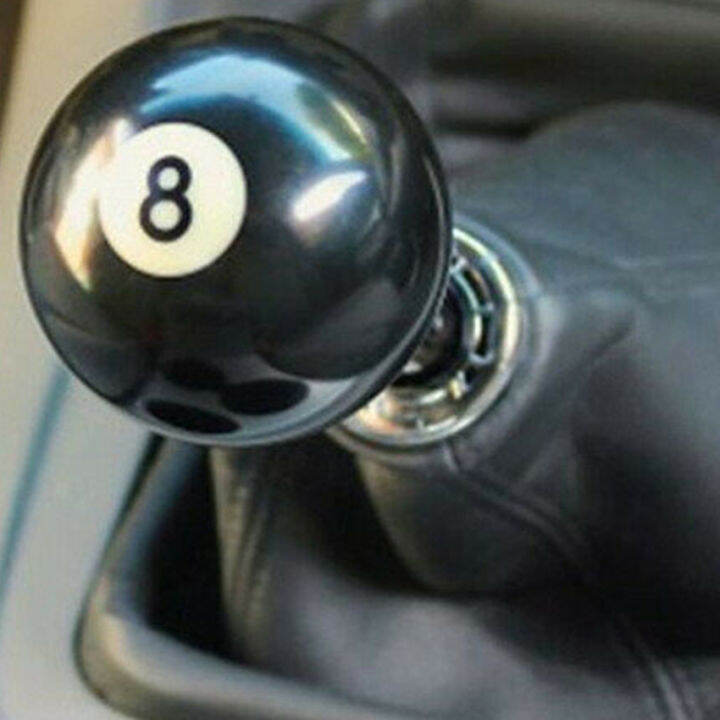 Universal Black 8 Ball Gear Knob Short Shifter Knob For mostly Car ...