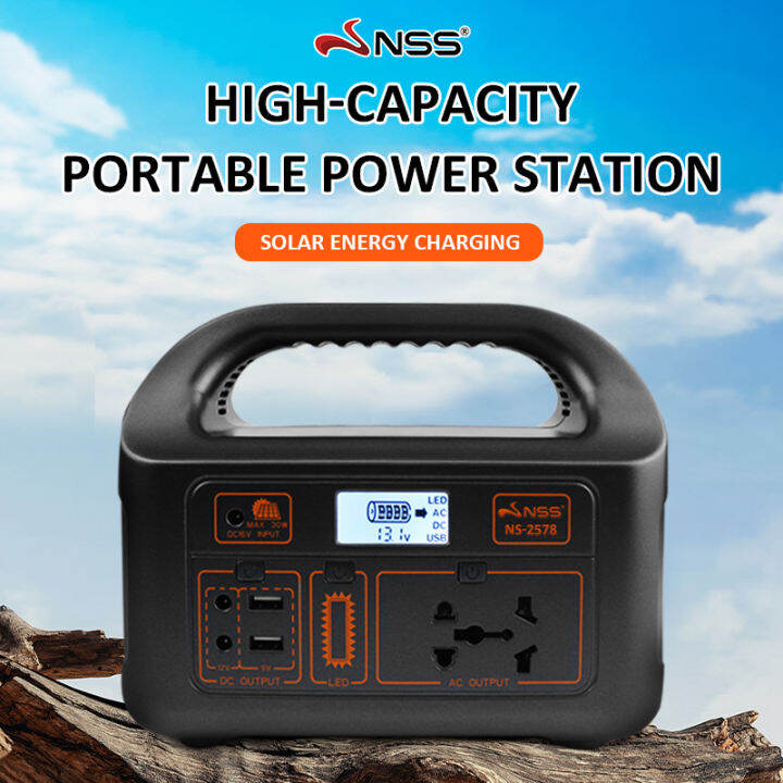 NSS solar portable generator power station with solar up portable solar ...