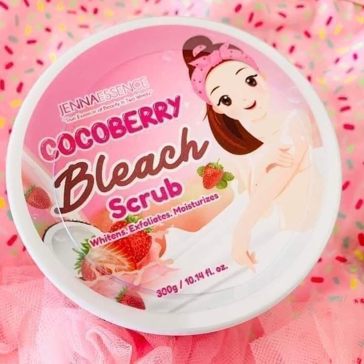 Cocoberry Bleach Scrub 300g by Jenna Essence/ Cocoberrt Whitening ...
