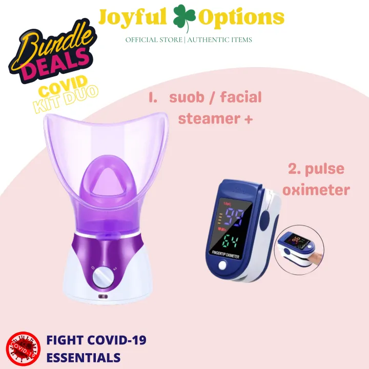 Joyful Options | BUNDLE DEAL Covid Kit Duo (Facial Steamer / Suob ...
