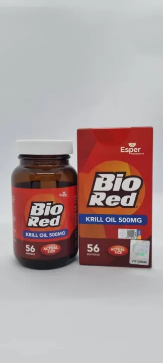 Esper Bio Red Krill Oil 500mg 56softgels 磷虾油 | Lazada