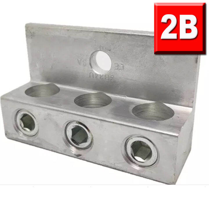 3 HOLE 3B Series Universal Terminal Lugs Connector Mechanical Lugs ...