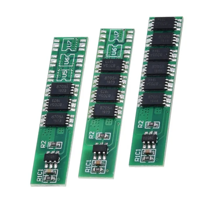 1S 7.5A 10A 15A 3.7V Li ion 3 4 6MOS BMS PCM Battery Protection Board ...