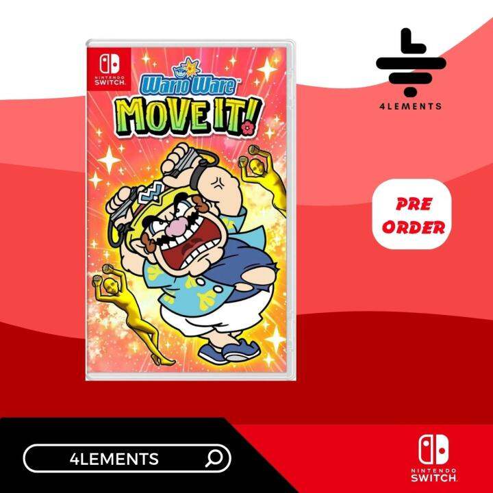 SWITCH WARIOWARE MOVE IT! แผ่นเกมส์แท้ มือ 1 พร้อมจัดส่ง | Lazada.co.th