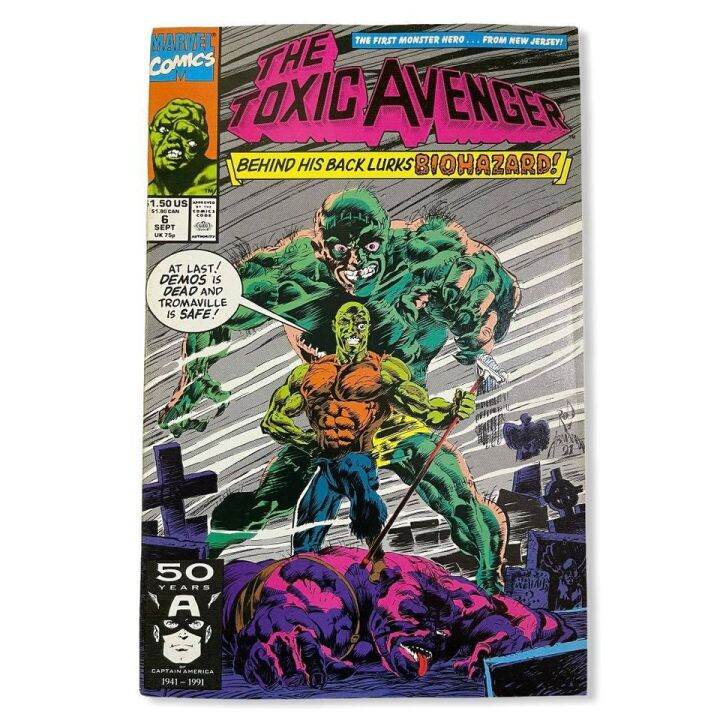 Toxic Avenger 6 Published Sep 1991 by Marve l Comics Comic BOOK ...