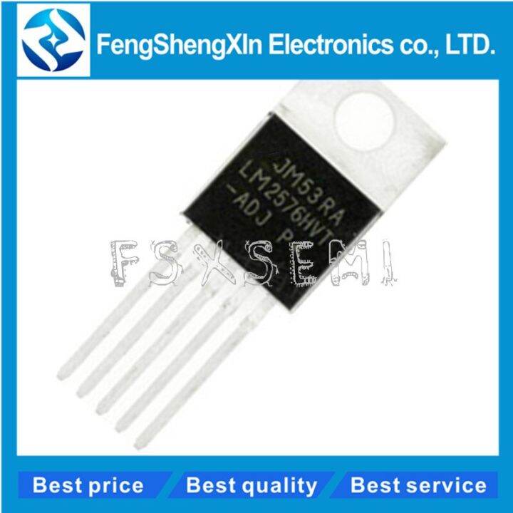 10pcs/lot LM2576HVT-ADJ LM2576HVT TO-220-5 Adjustable high voltage switch voltage regulator chip ...